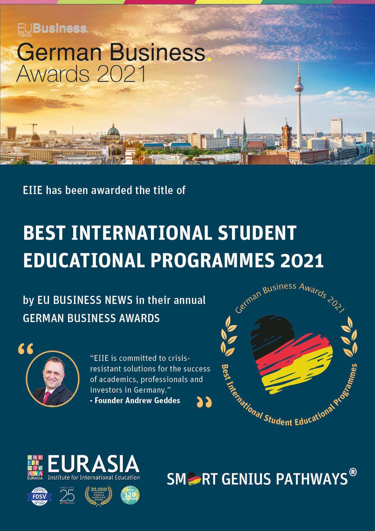German Business Awards - Winners List (2021) - EU Business News
